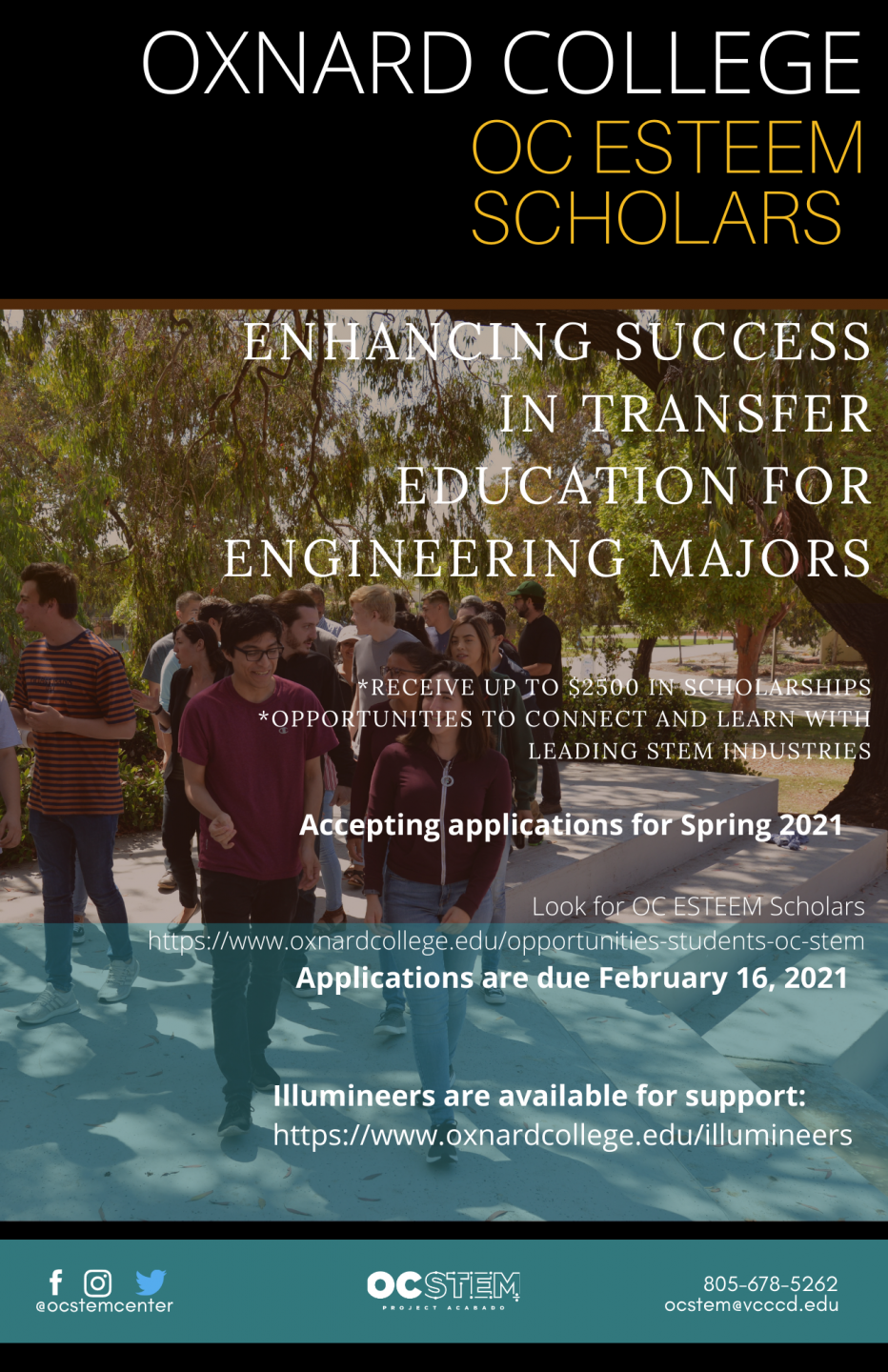 OC ESTEEM Scholars | Oxnard College