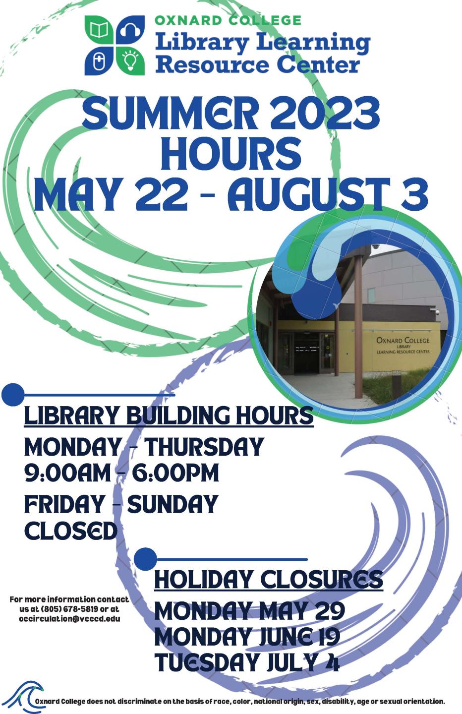 Library Learning Resource Center | Oxnard College