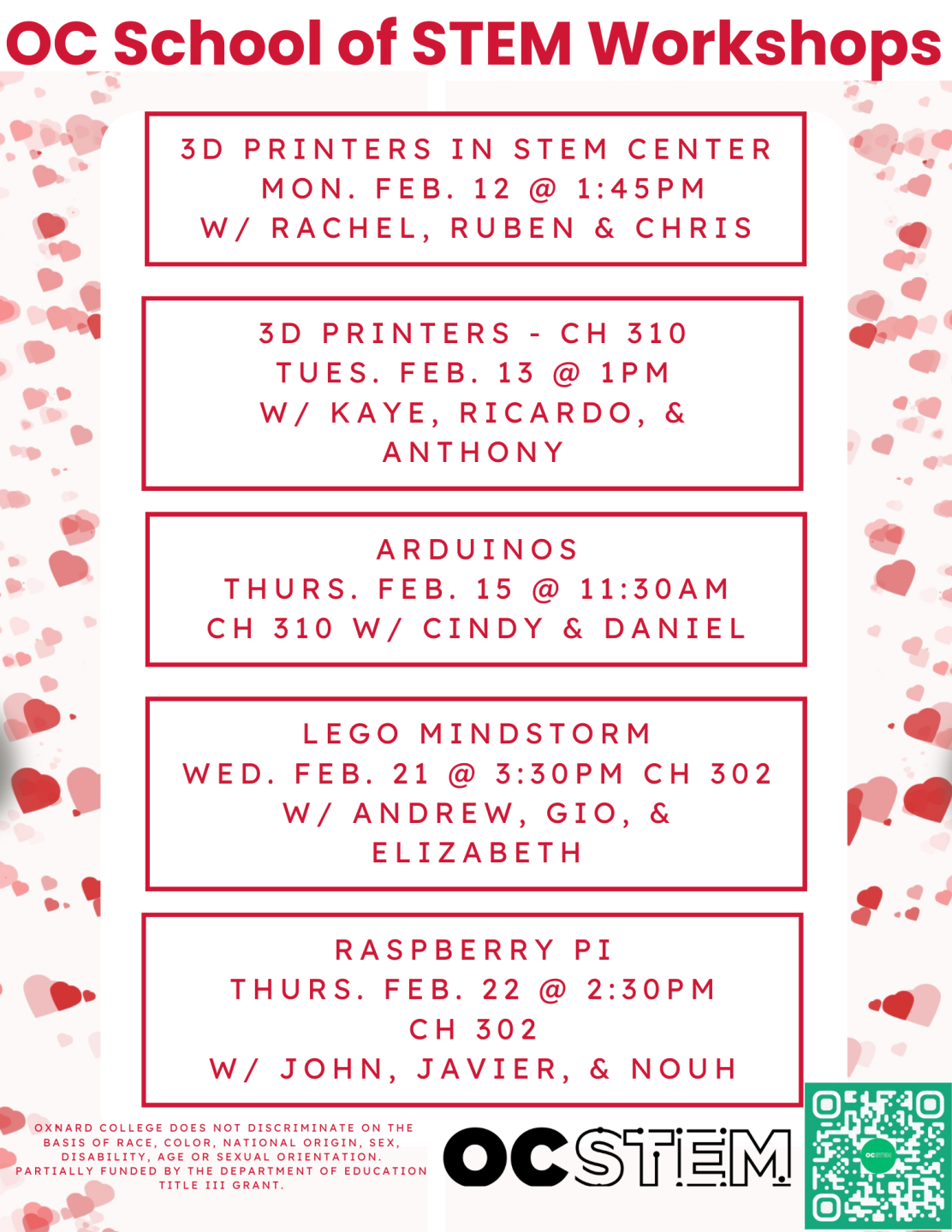 OC STEM Campaign Week 6 | Oxnard College